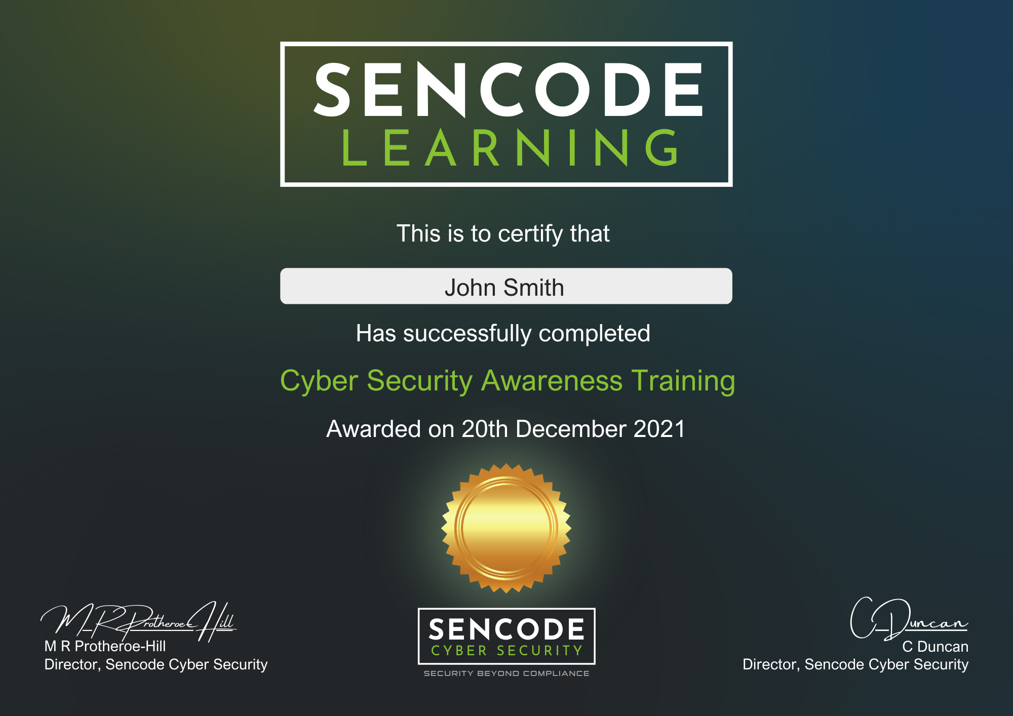 What is Cyber Awareness Training? - Sencode